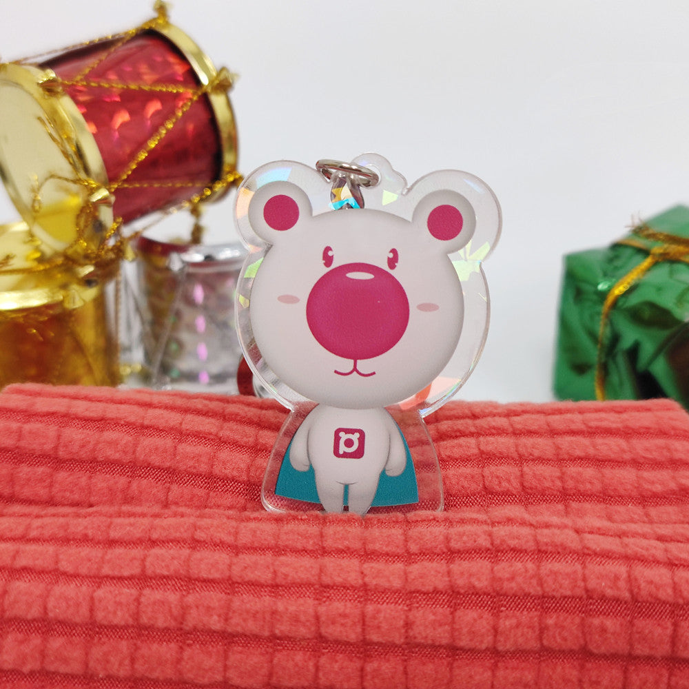 Custom Holographic Acrylic Keychain – Pdodo