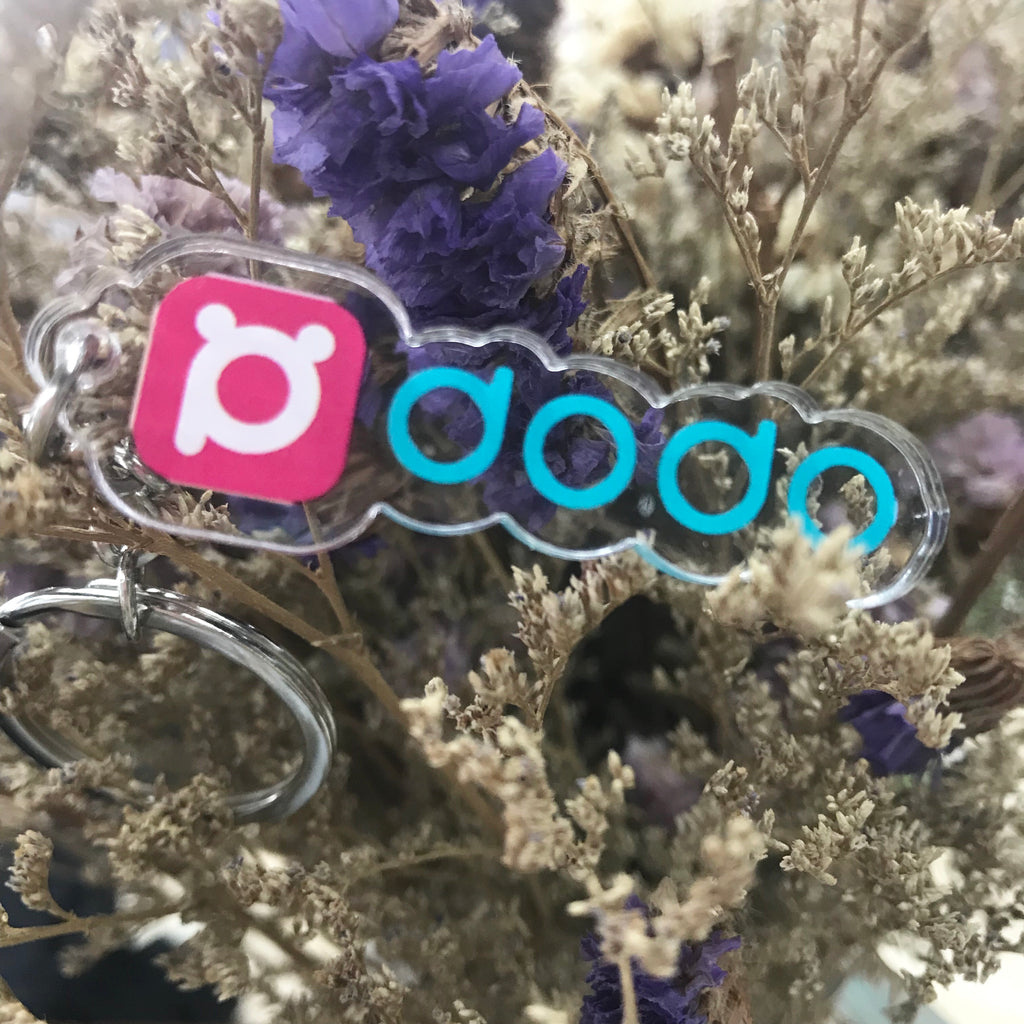 Logo Custom Acrylic Keychains – Pdodo