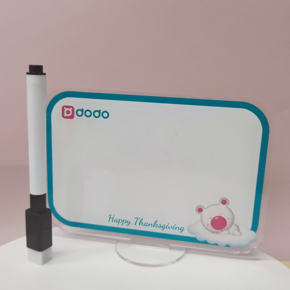 Custom Dry Erase Board Acrylic Message Board – Pdodo